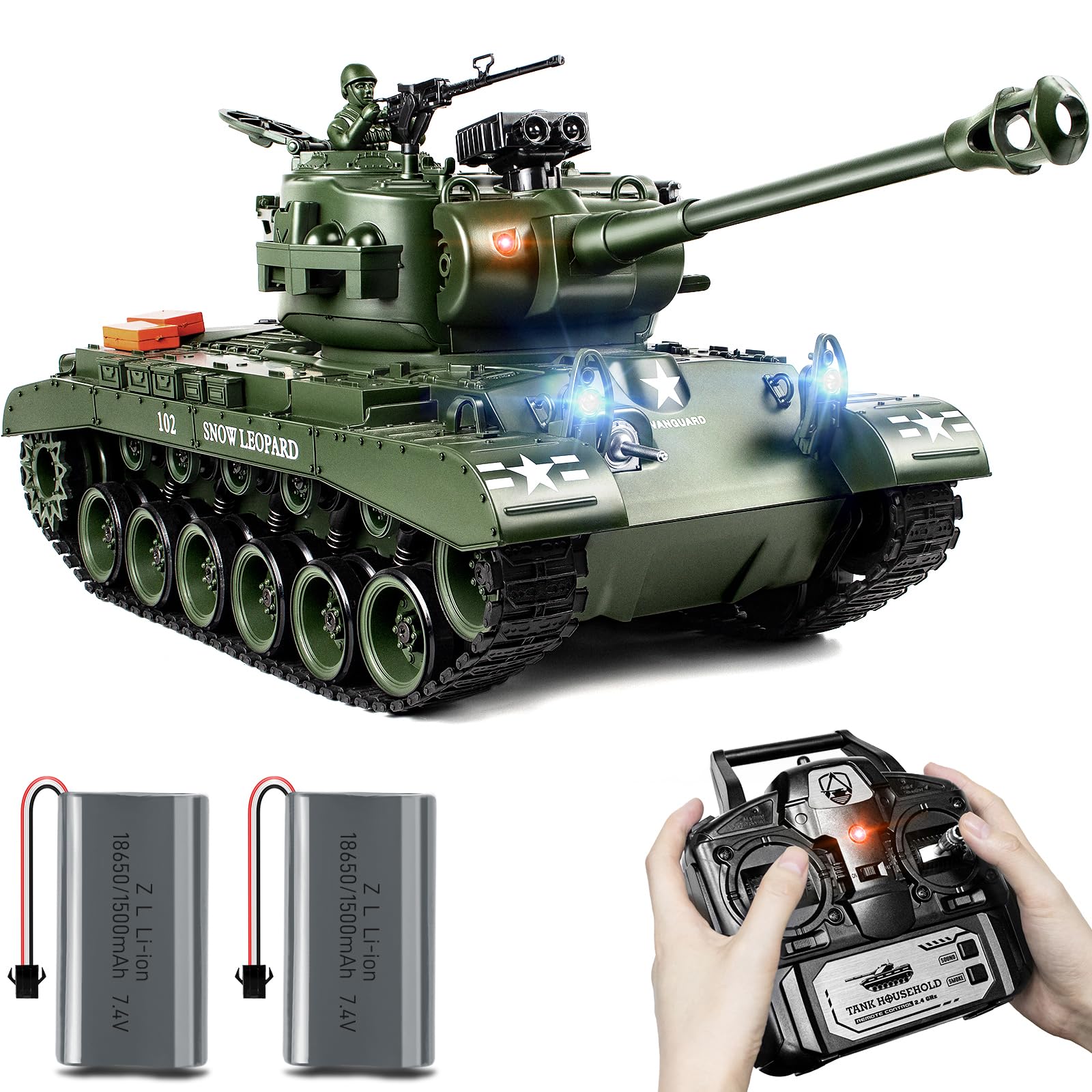 Remote Controled Airsoft Armored Vehicle 1:18 Scale Rc Russian T 90