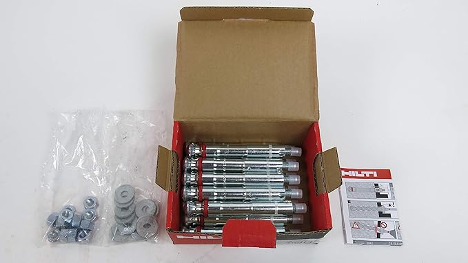 HIlti 331545 Undercut Anchor HDA-T M10 x 100/20 Anchor Systems : Amazon ...