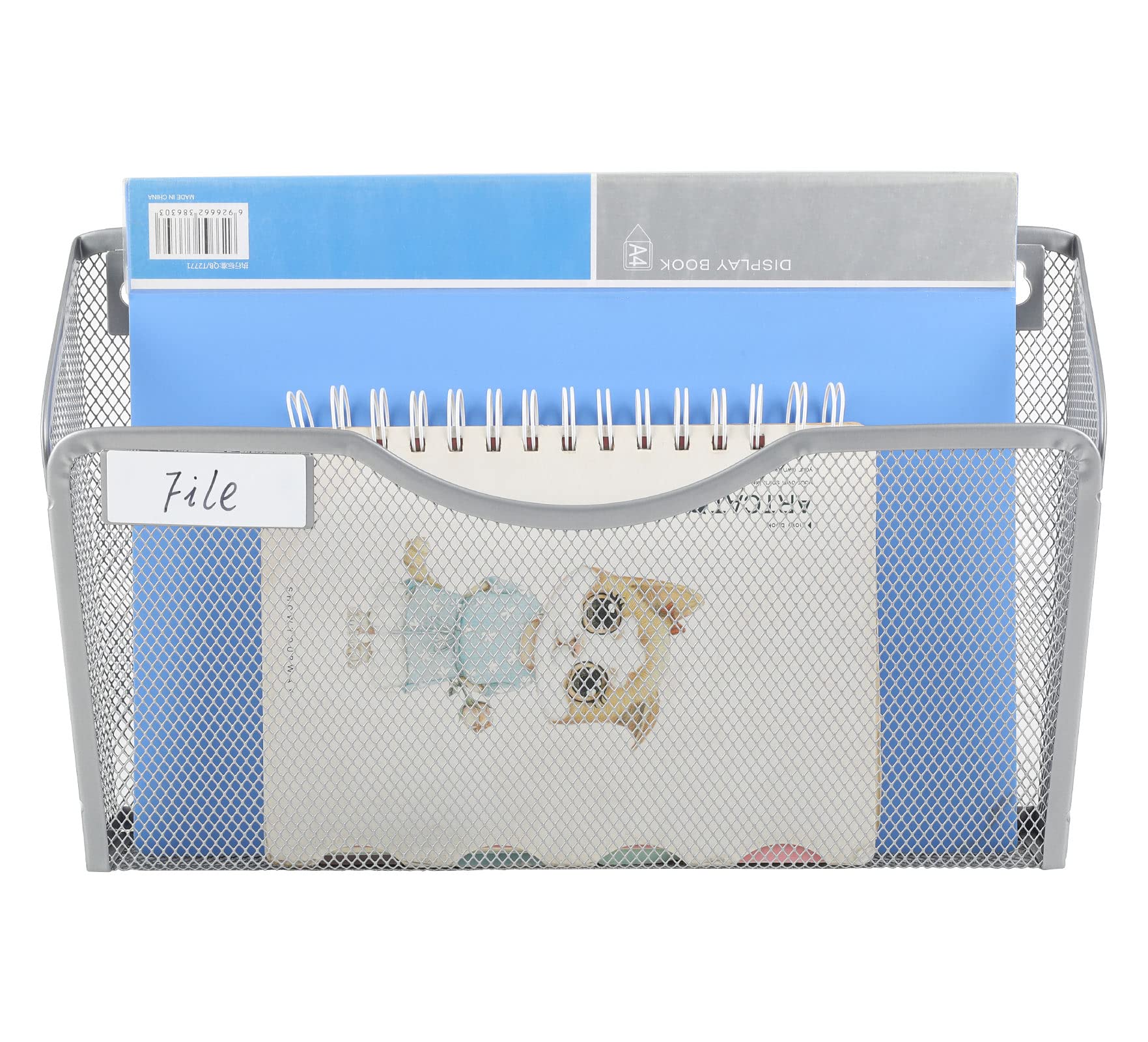 Snapklik.com : EasyPAG Mesh Wall File Holder 6 Pocket Hanging File ...