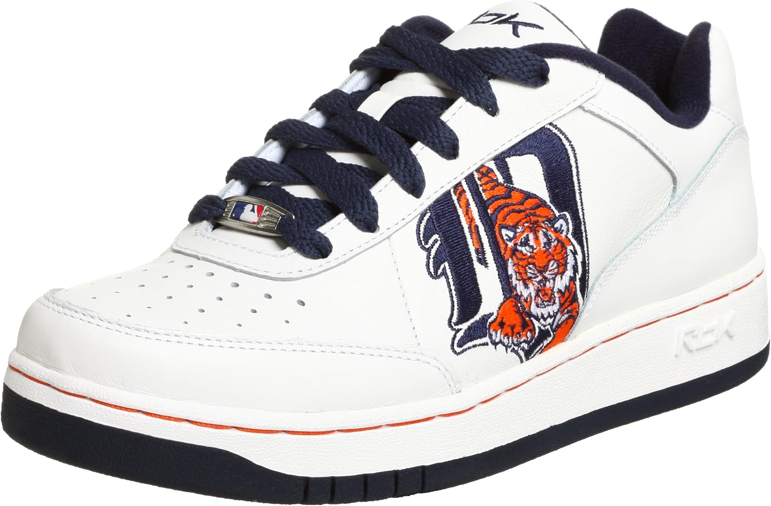 Amazon.com | Reebok Men's MLB Tigers Clubhouse Oversize Sneaker, White ...