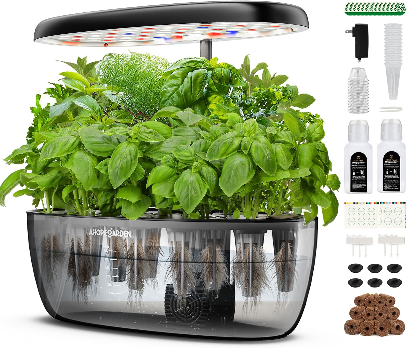 Amazon.com: Indoor Garden Hydroponics Growing System Plant Germination ...