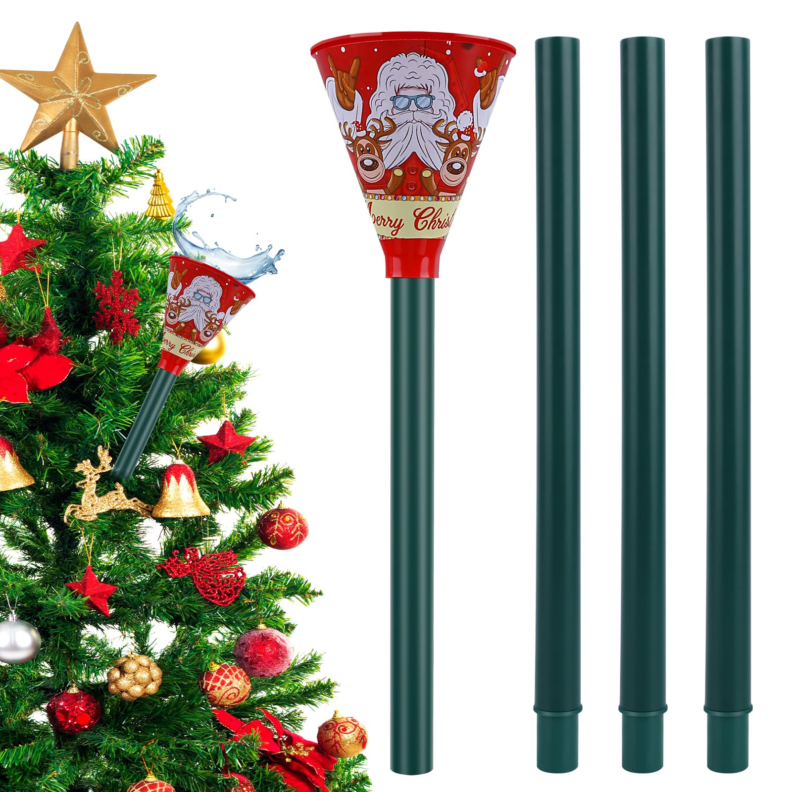 Amazon.com: Bagrox Christmas Tree Watering Funnel, Christmas Tree ...