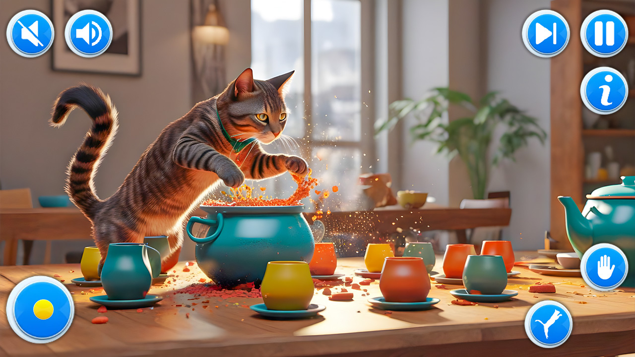 My Cute Virtual Pet Cat Simulator Game 2024: Ultimate Animal Kitten ...