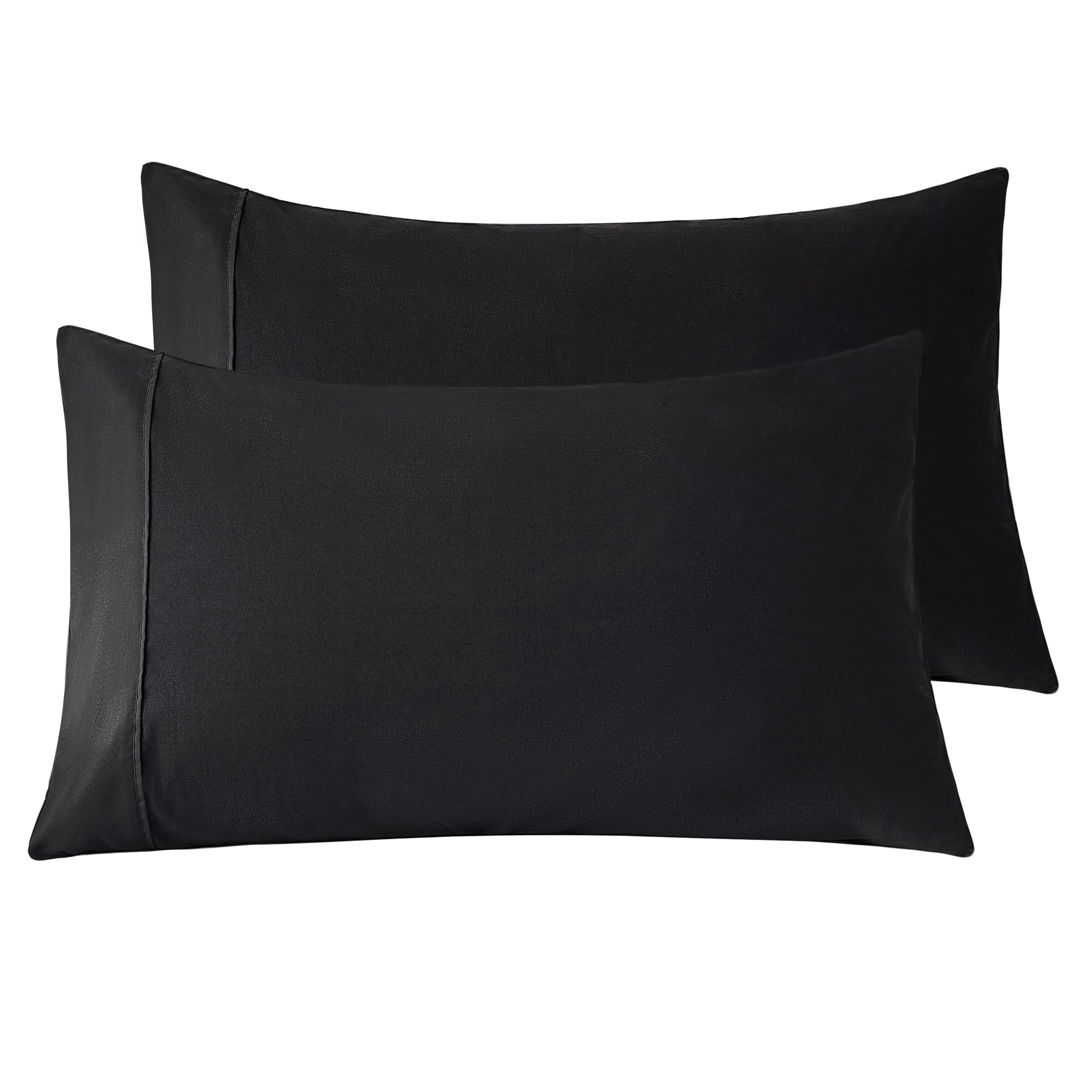 Amazon.com: AYASW Pillow Cases Queen Size Set of 2 Double Brushed ...