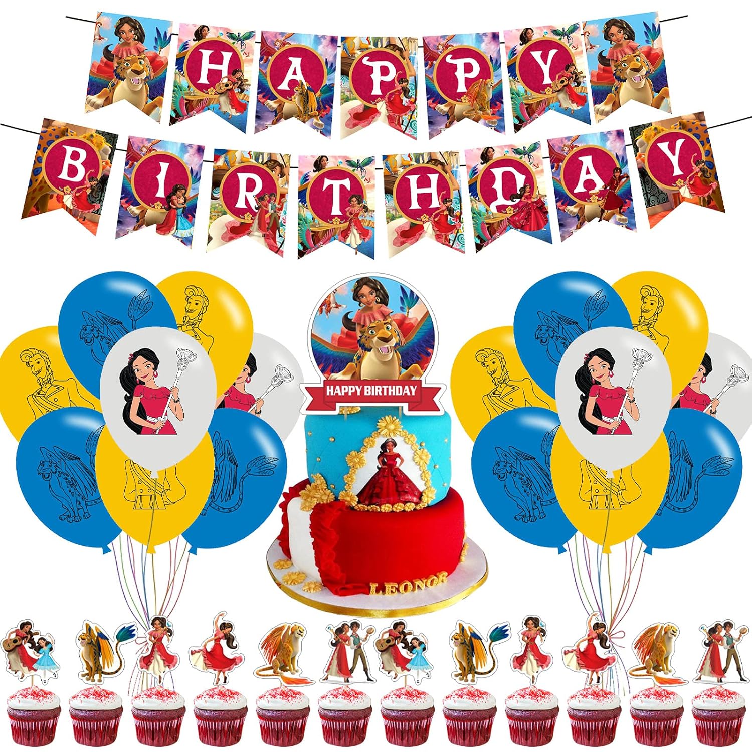 Princess Elena Party Decorations Elena Party Supplies Birthday Birthday princess-elena-party-decorations-elena-party-supplies-birthday-birthday