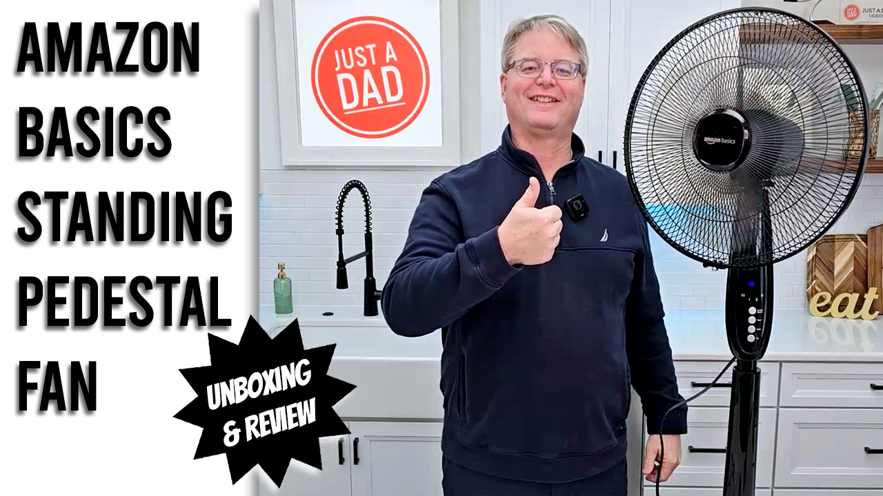 Watch Amazon Basics Pedestal Fan Unboxing, Setup, and Review on Amazon Live