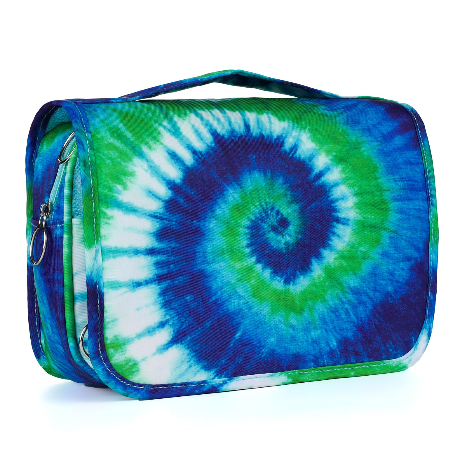 Amazon.com: Vipdeal Tie Dye Hanging Toiletry Bag for Girls, Travel ...