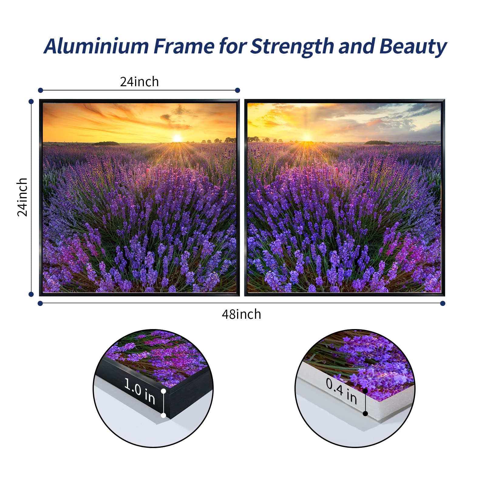 Snapklik.com : Mollywell Aluminum Framed HD Art Acoustic Panel Sound ...