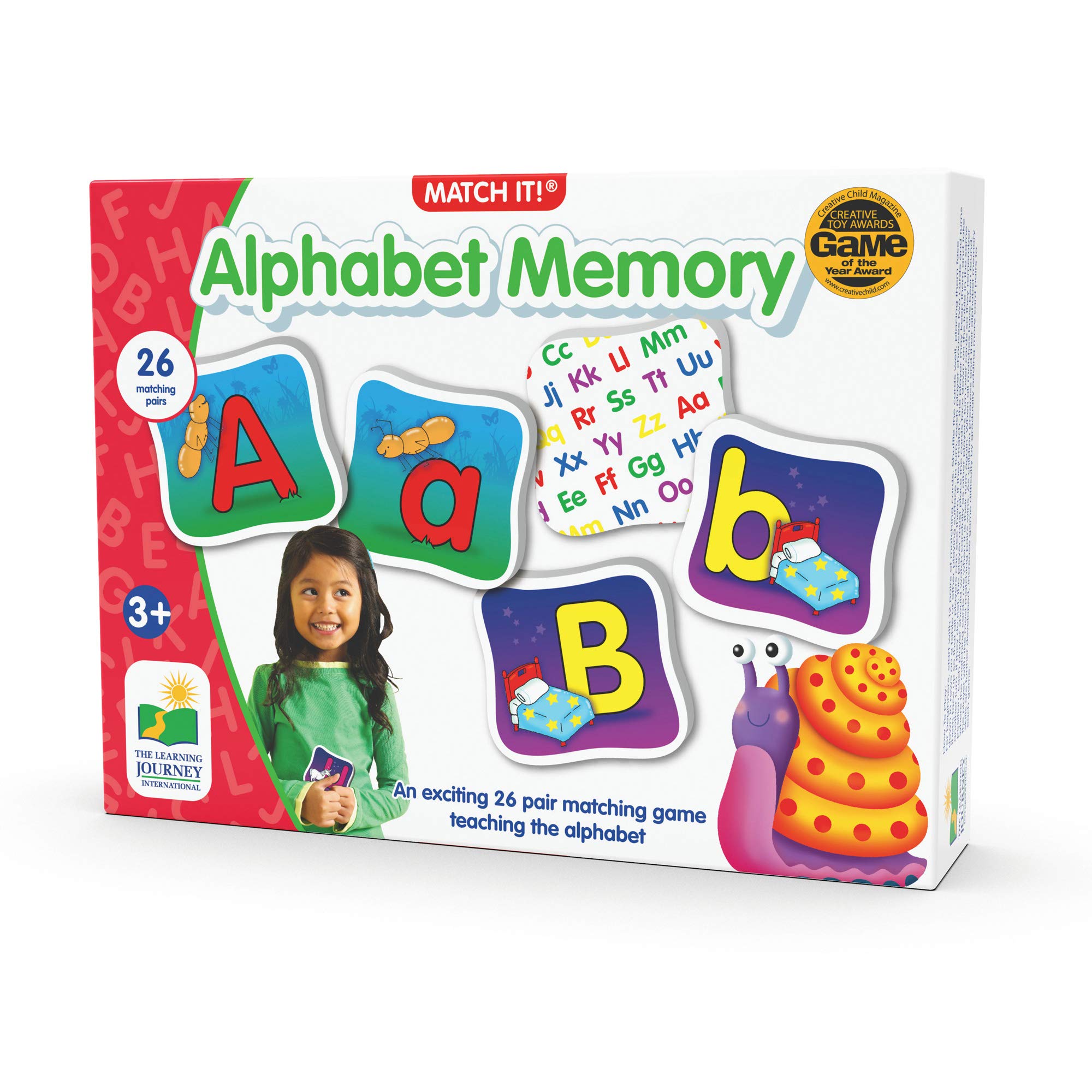 Buy The Learning Journey: Match It! Memory - Alphabet - Capital and ...