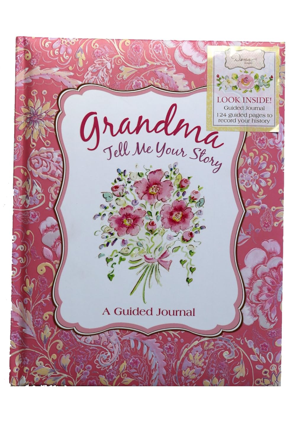 New Seasons Dena Design Grandma Tell Me Your Story Large Guided Journal ...