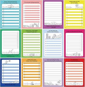 Amazon.com : Yeaqee 12 Pcs Funny Notepads for Coworkers Fun Novelty ...