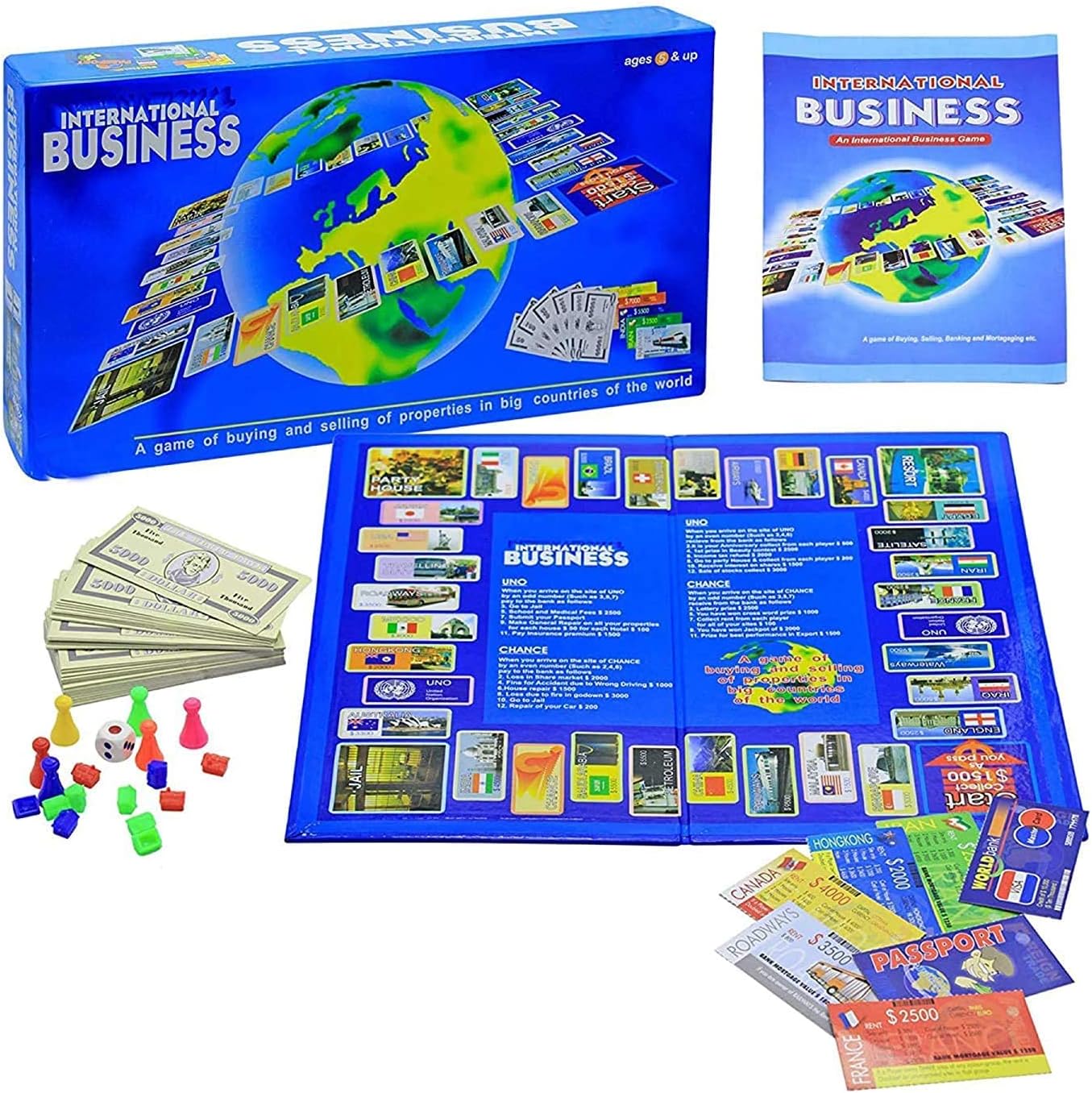 Fun4You International Business Game - Exciting Indoor/Outdoor Folding ...