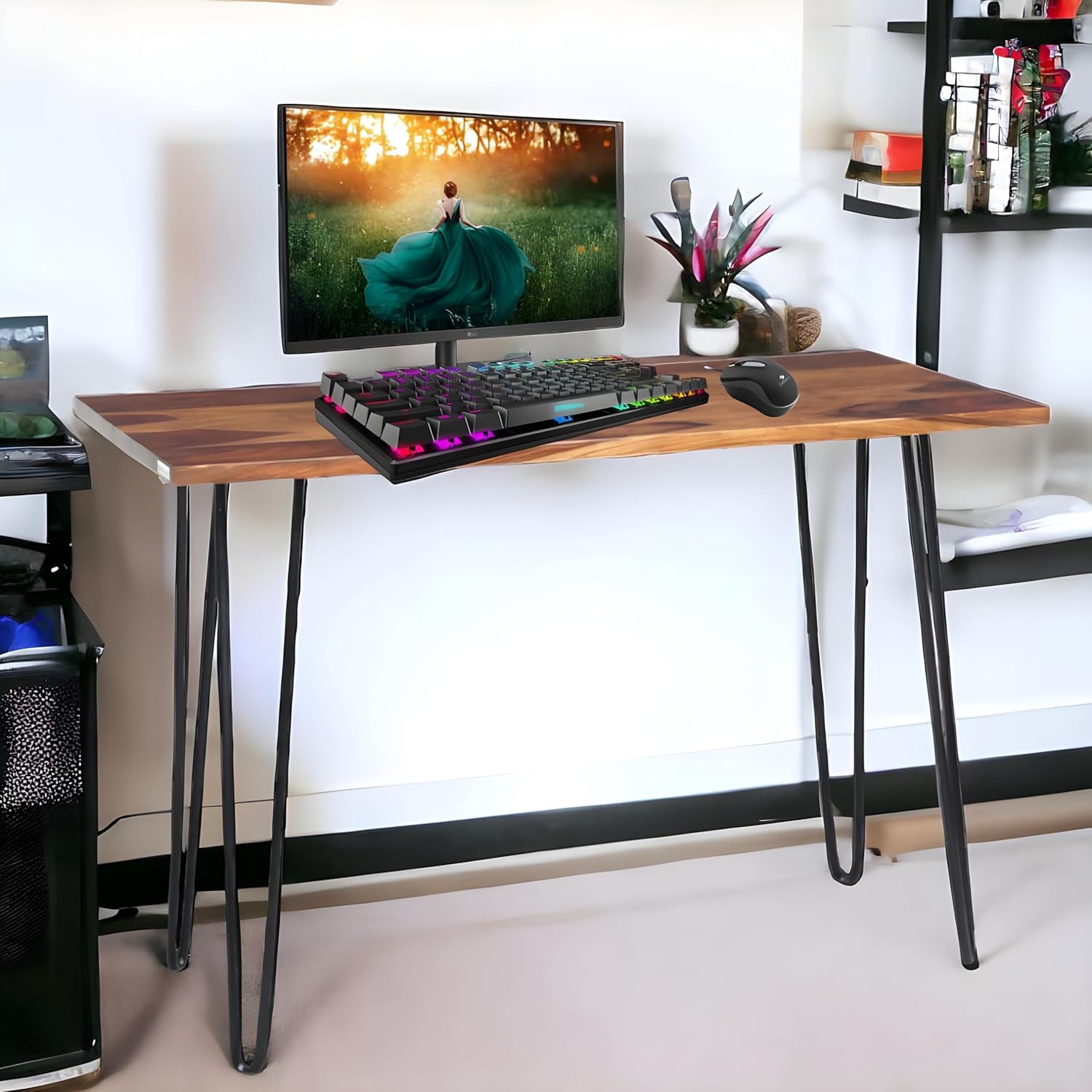 Indikasa Charlie Table | Study Laptop, PC Computer Table | Office, Home ...