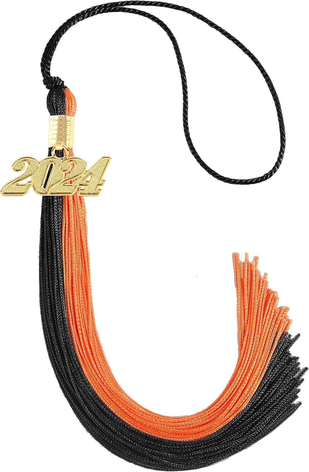 Amazon.com: GRADFTY Graduation Tassel 2024 Double Color with Gold ...