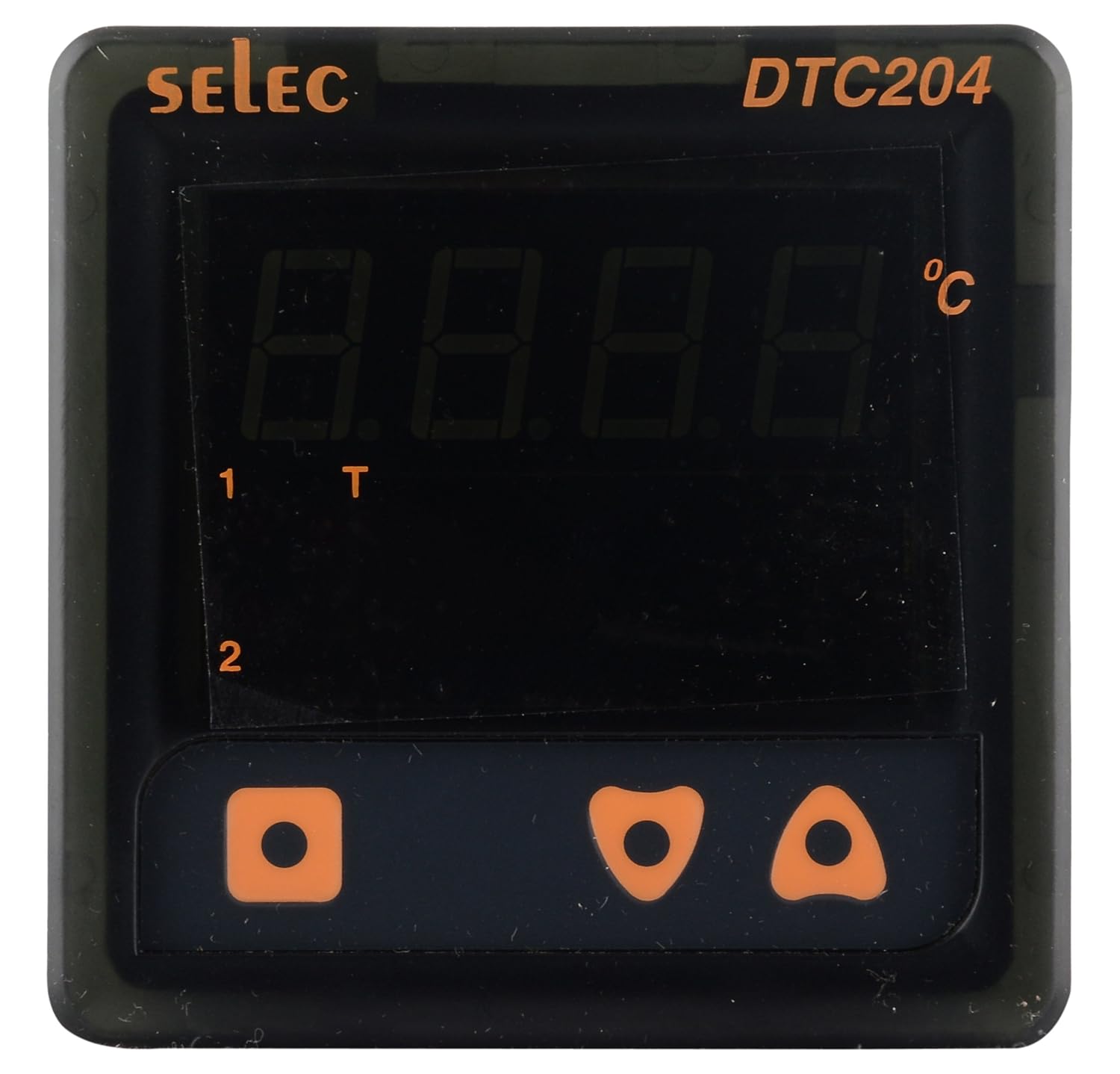 Selec DTC 204 - A - 2 Digital Temperature Controller (Black, 83x72x72mm ...