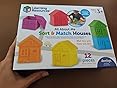 Learning Resources All About Me Sort & Match Houses : Amazon.co.uk ...