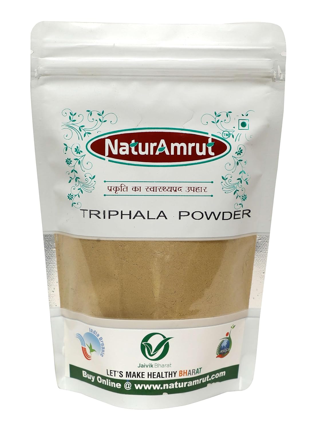 Naturamrut Organic Triphala Powder |Ayurvedic Support For Gut, Immune ...