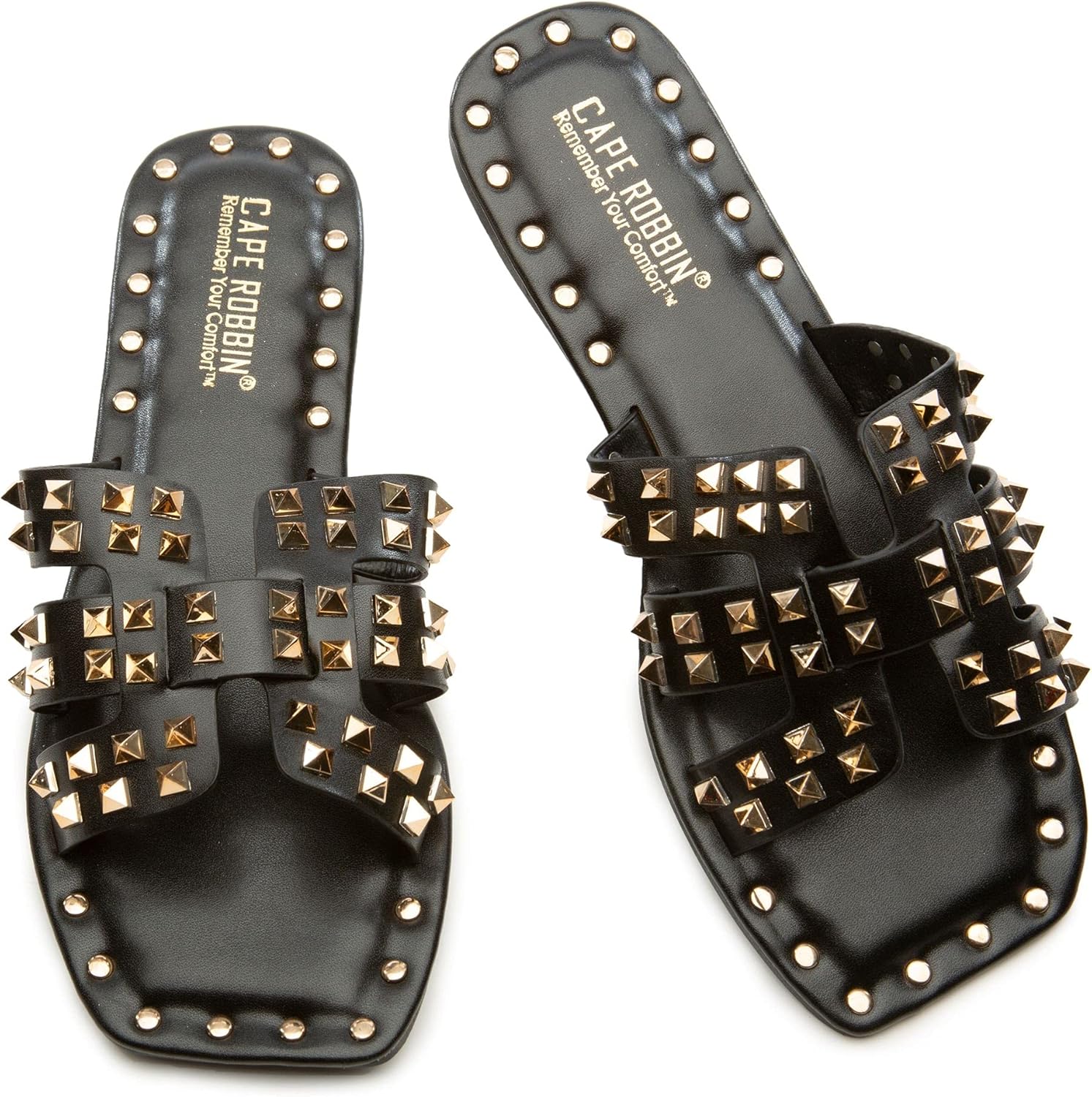 Cape Robbin Amisha Stylish Slide Sandals for Women - Womens Sandals ...