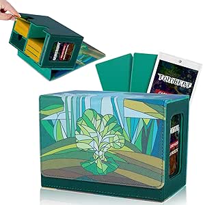 Tombert - Estuche para MTG PTCG, gran capacidad con 2 divisores, Mage ...