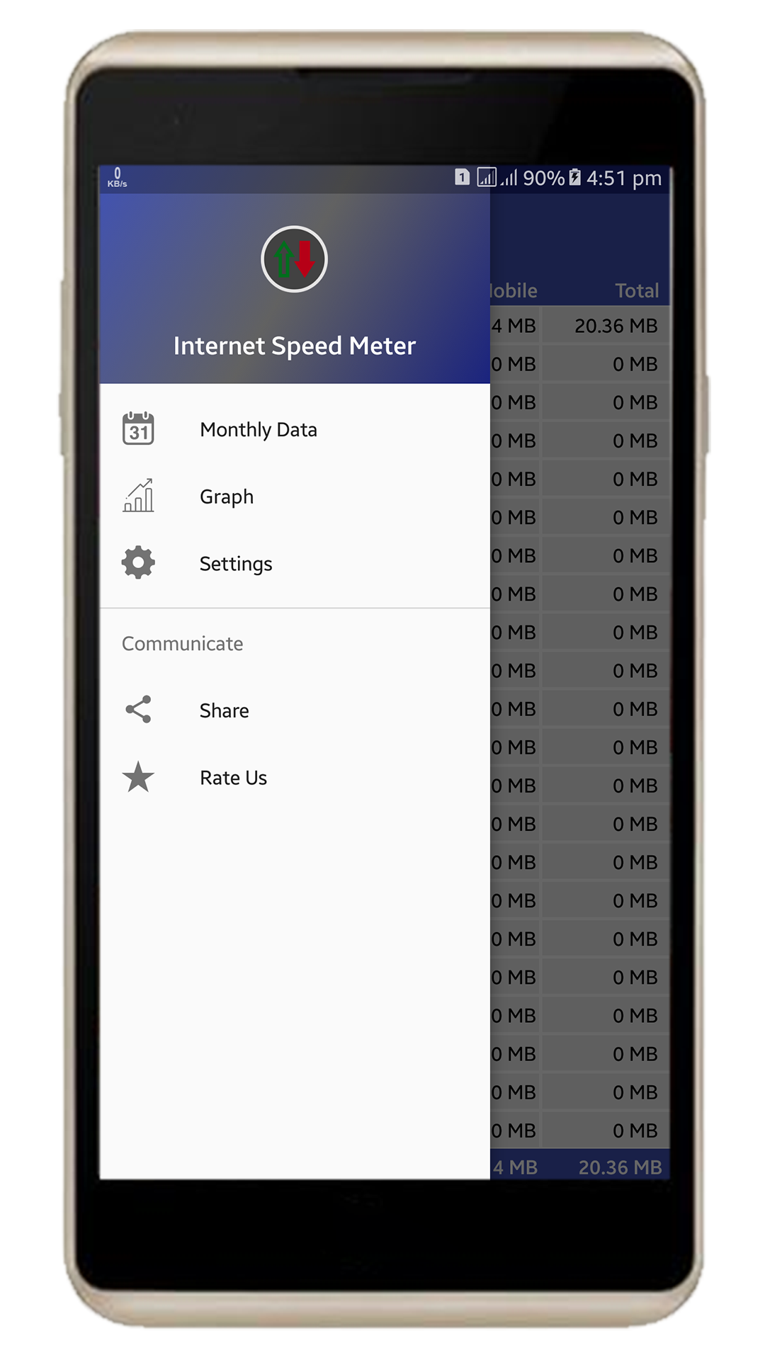 Internet Speed Meter-Smart - App on Amazon Appstore