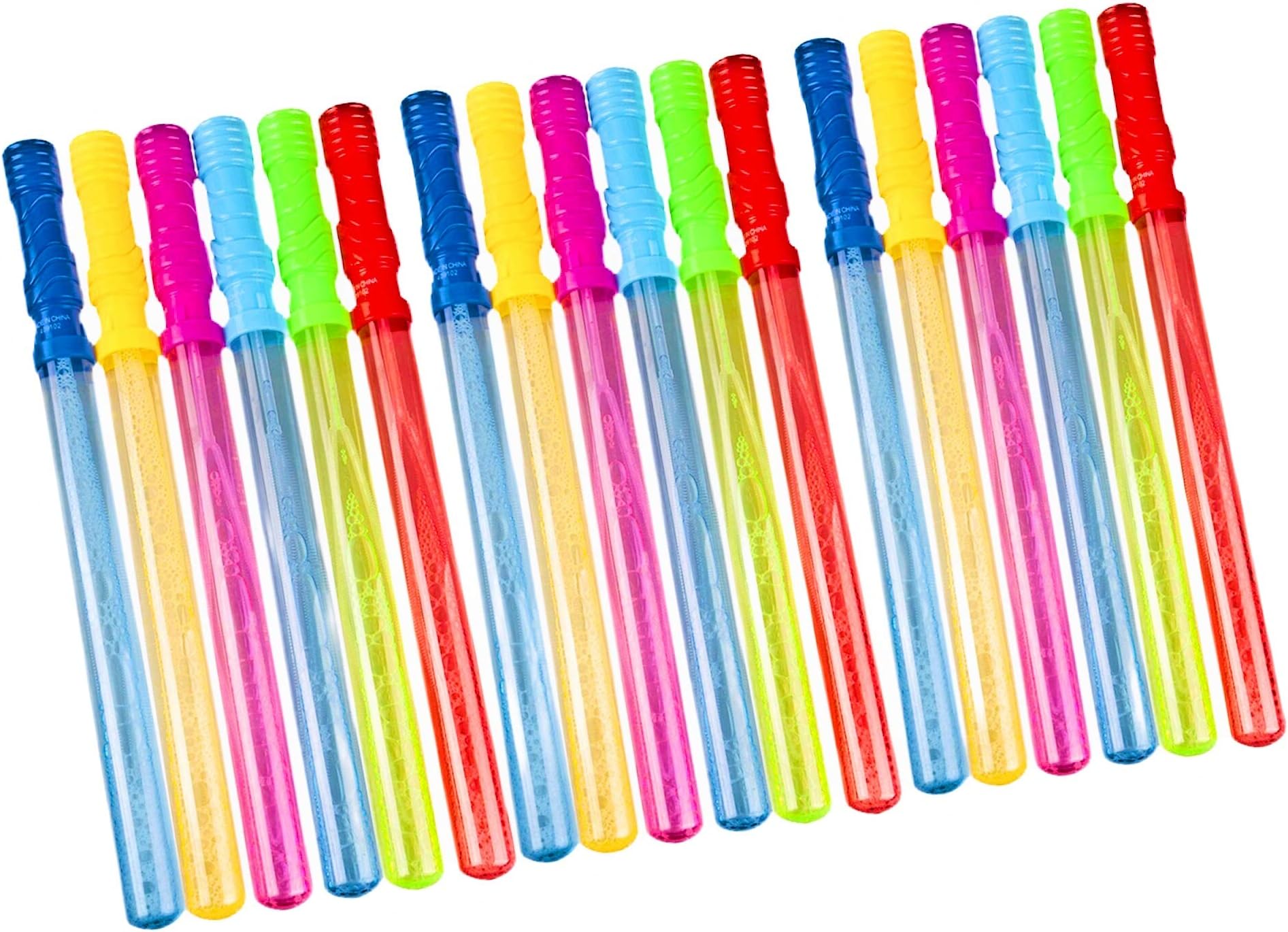 Amazon.com: Playday Kids Outdoor Bubble Sticks Set Set of 6 : Home ...