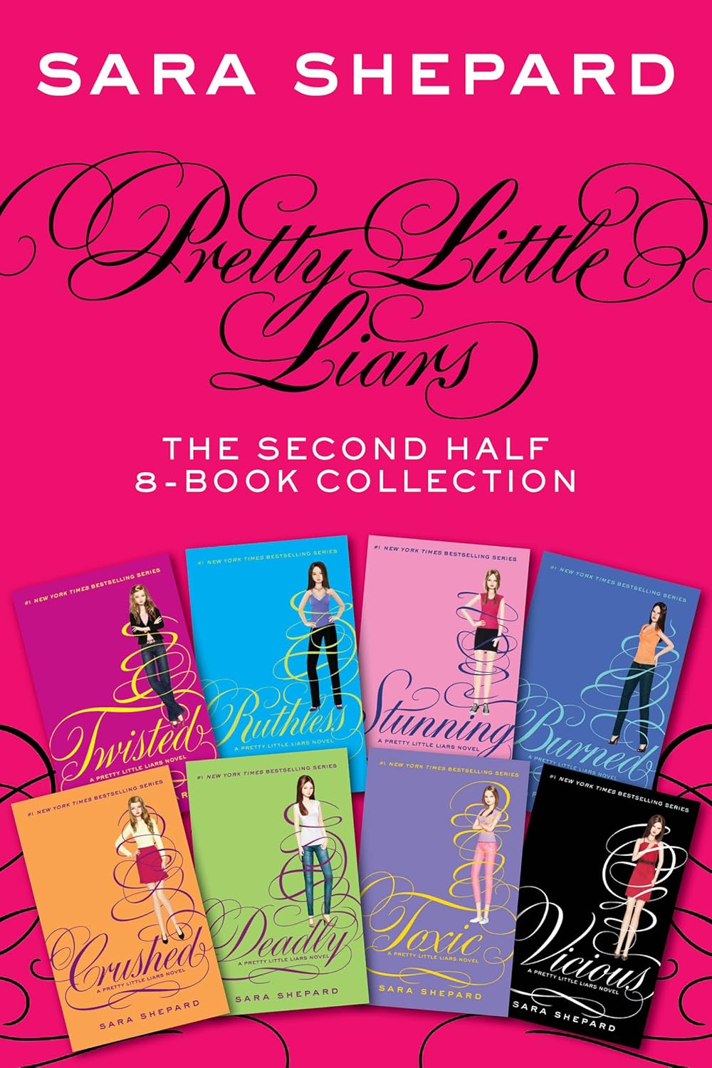 Amazon.com: Pretty Little Liars: The Second Half 8-Book Collection ...