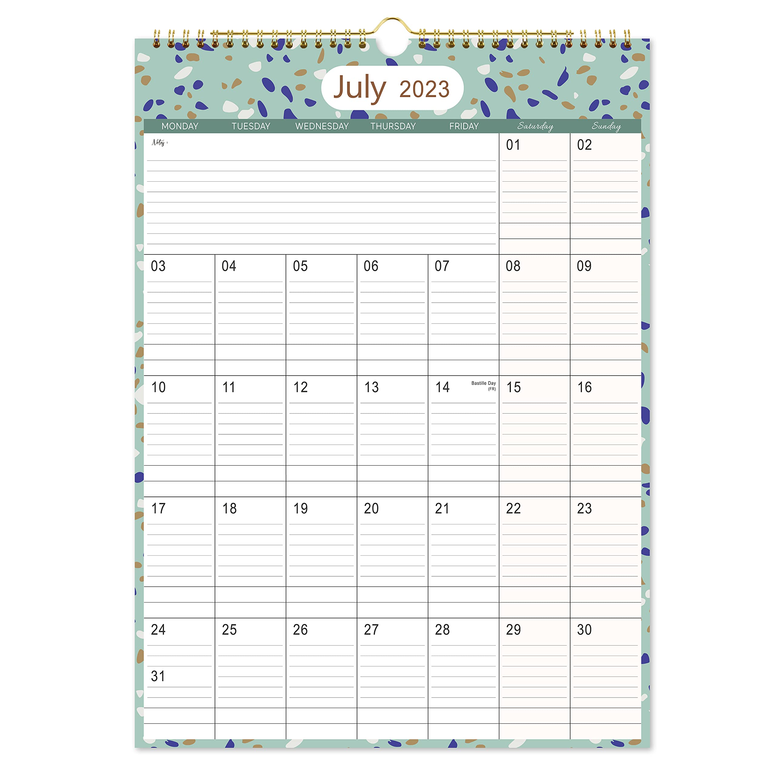Buy Amazon Brand - Eono 2022-2023 Wall Calendar, Month to View Wall ...