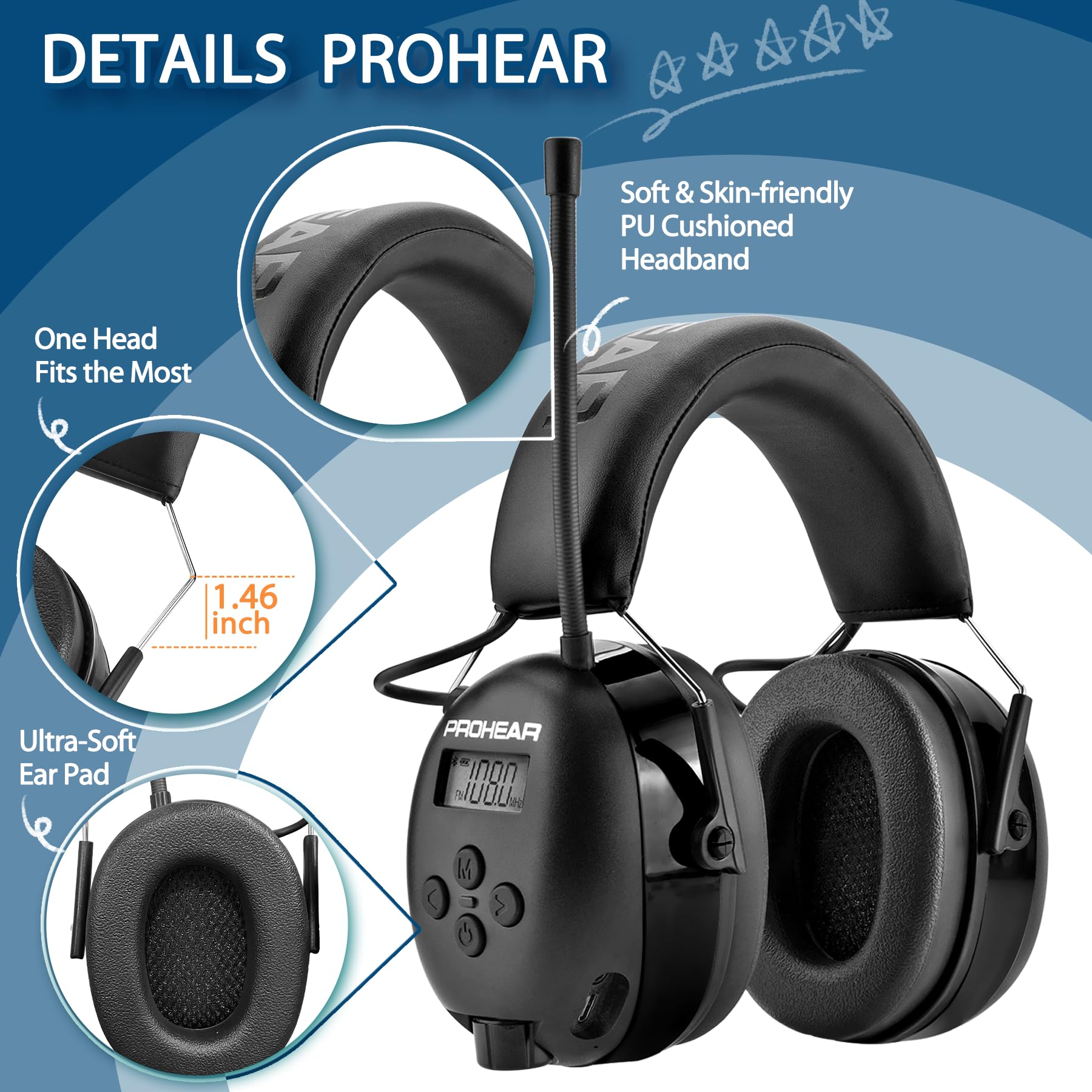 Snapklik.com : PROHEAR 033 2Pack Upgraded Bluetooth 5.4 Hearing ...