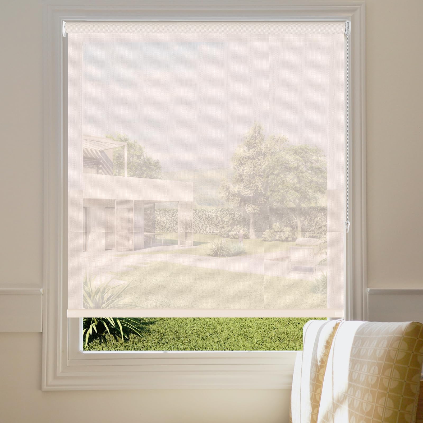 Amazon.com: RC Cordless Bamboo Window Roller Shades, Max Width 94 ...