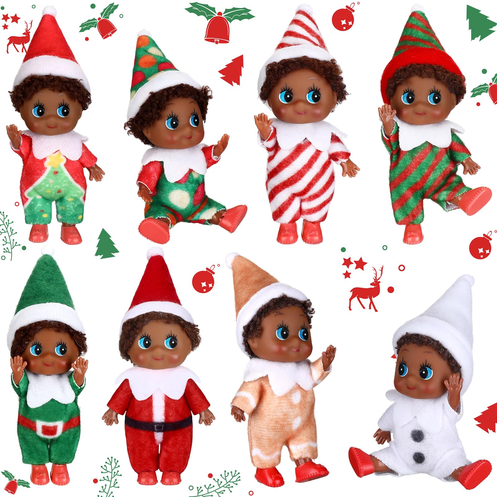 Black Christmas Elves