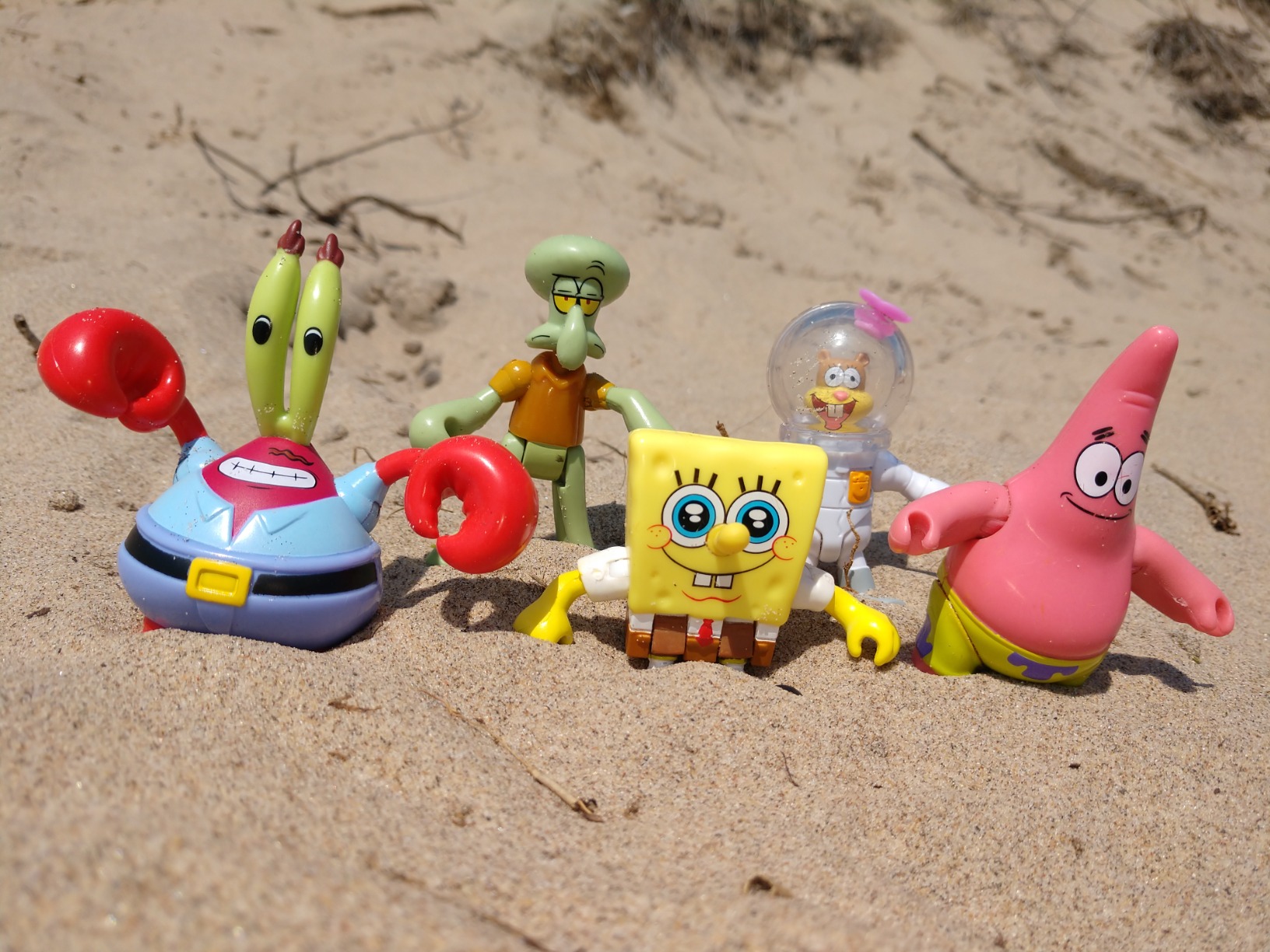 Amazon.com: Fisher-Price Imaginext SpongeBob Figure 6 Pack, set of 6 ...