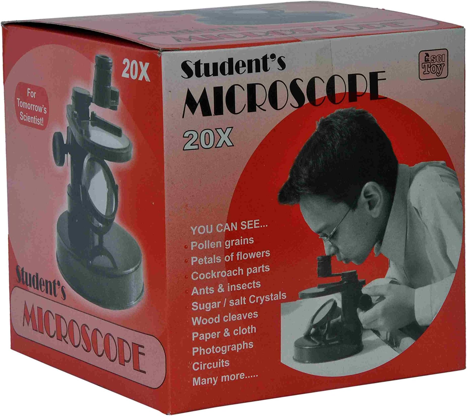 Kutuhal Students Simple Microscope 20X : Amazon.in: Electronics