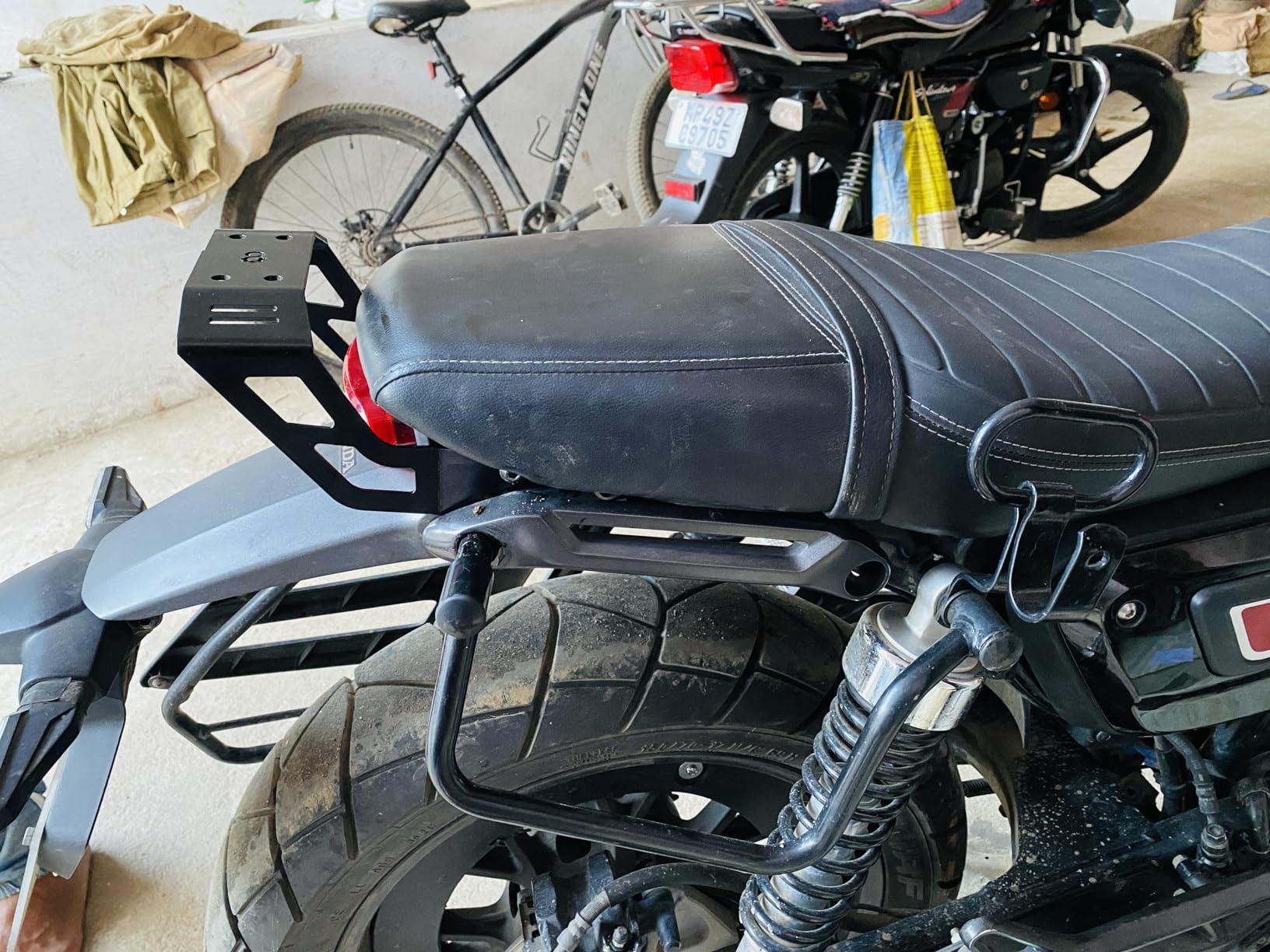 Auto Infinity Compact Luggage Rack Compatible with Honda CB350-RS ...