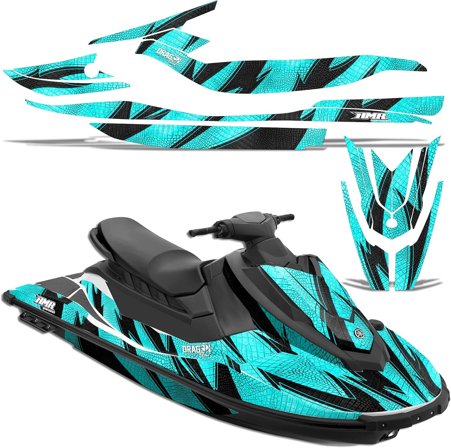Amazon.com: AMR Racing Jet Ski Graphics kit Sticker Decal Compatible ...