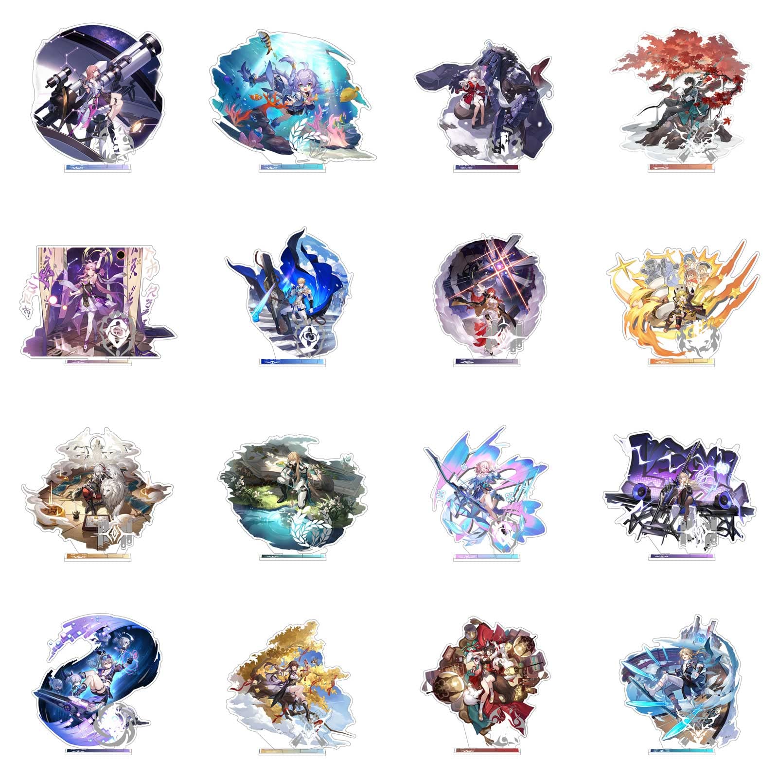 Amazon.com: Honkai Star Rail Stand Figure Star Rail Acrylic Standee ...