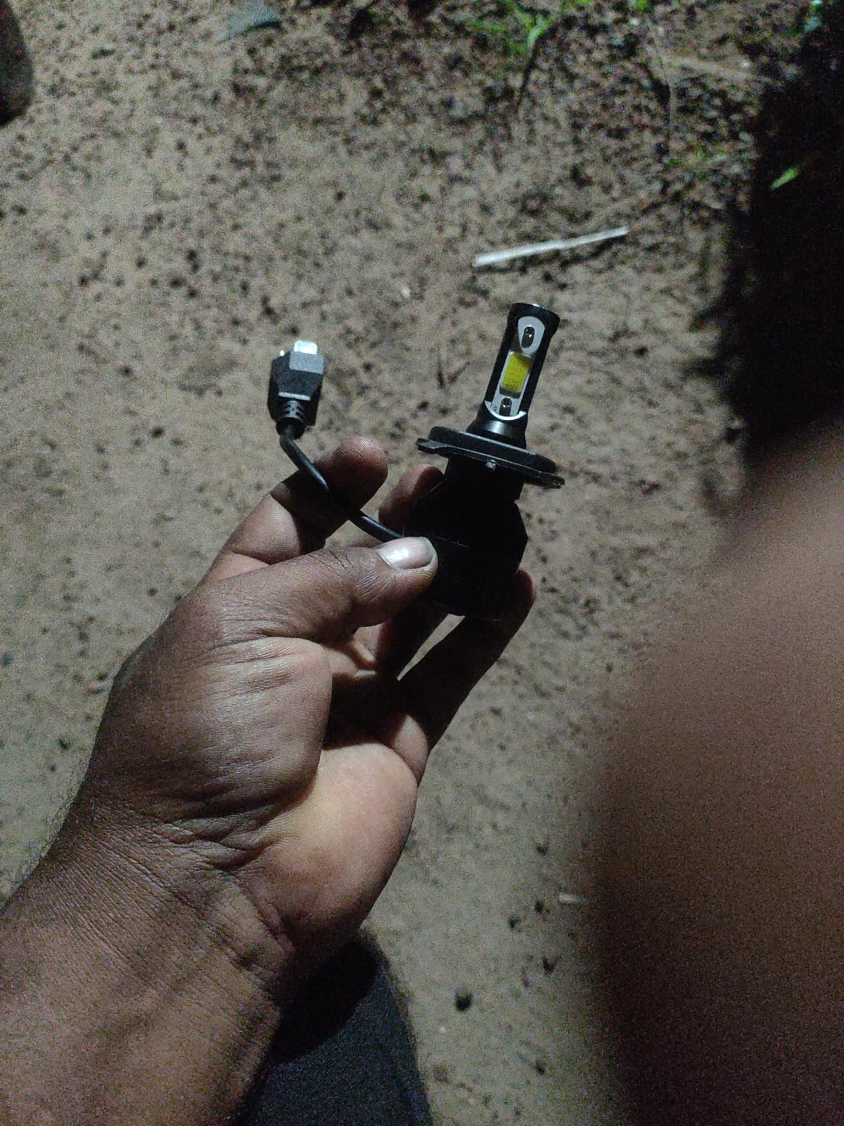 Guance Led Full Cobe H4 / HS1 Bike LED Headlight Bulb Replacement ...