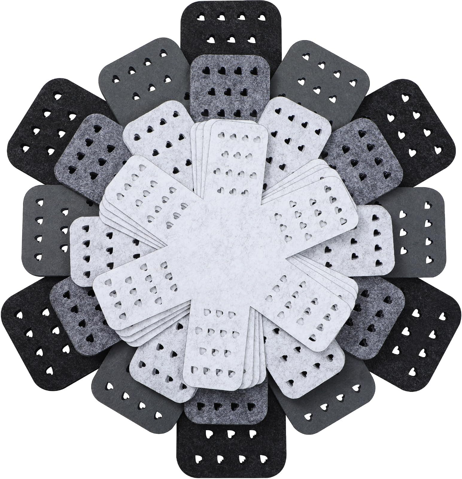 Amazon.com: Sunnychicc 20 Pcs Pot and Pan Protectors for Stacking Felt ...