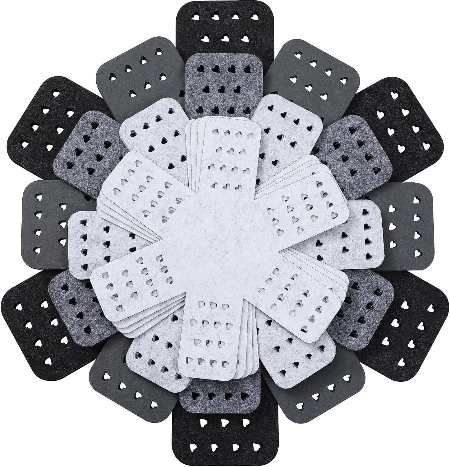 Amazon.com: Sunnychicc 20 Pcs Pot and Pan Protectors for Stacking Felt ...