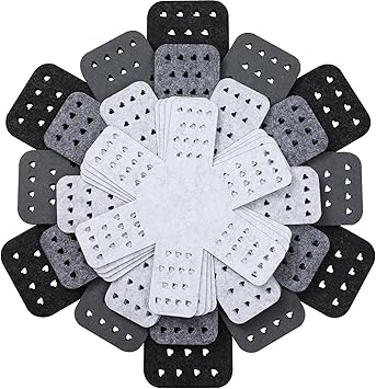 Amazon.com: Sunnychicc 20 Pcs Pot and Pan Protectors for Stacking Felt ...