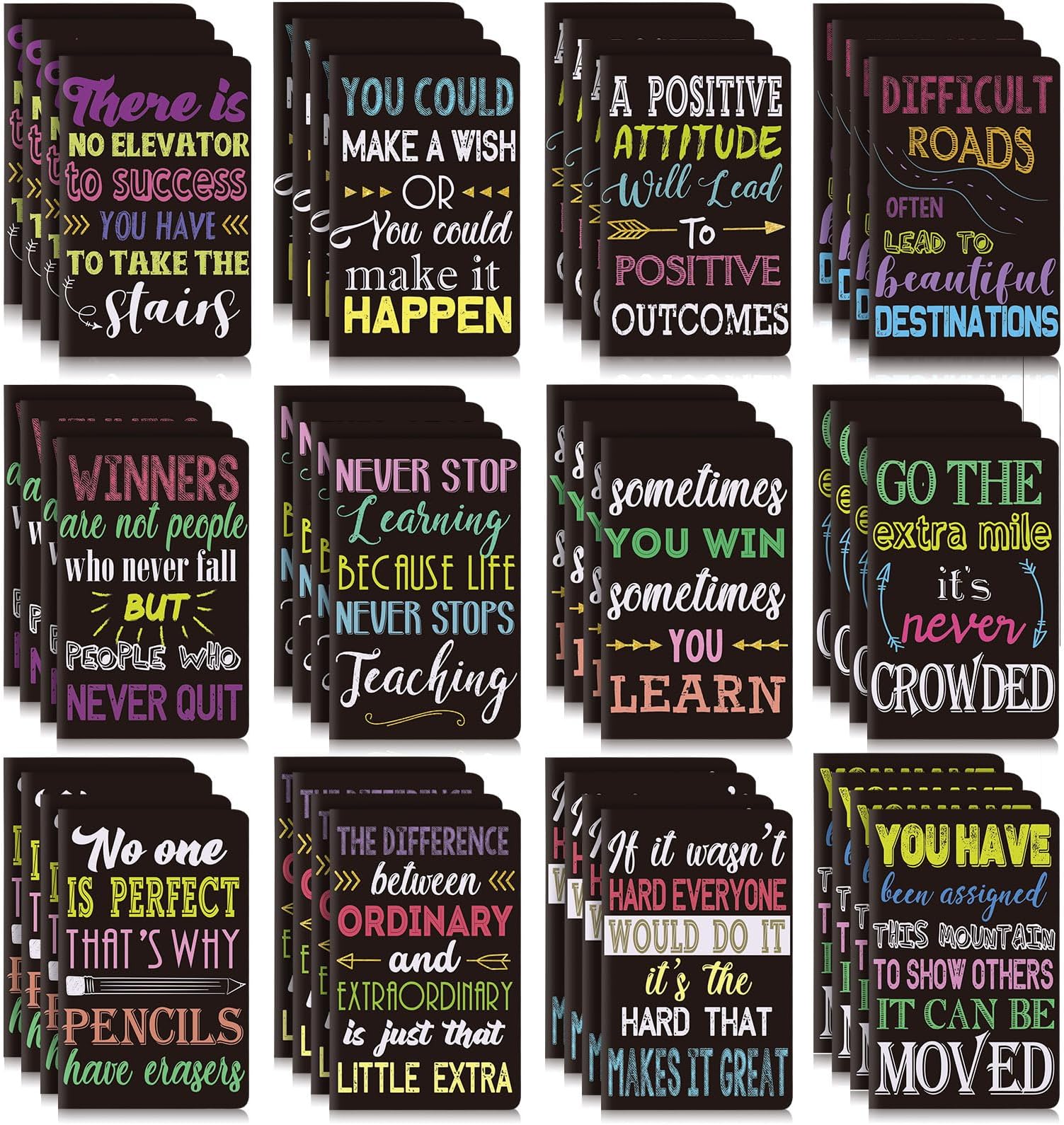 Amazon.com : Inspirational Notepads Mini Motivational Notebook Small ...