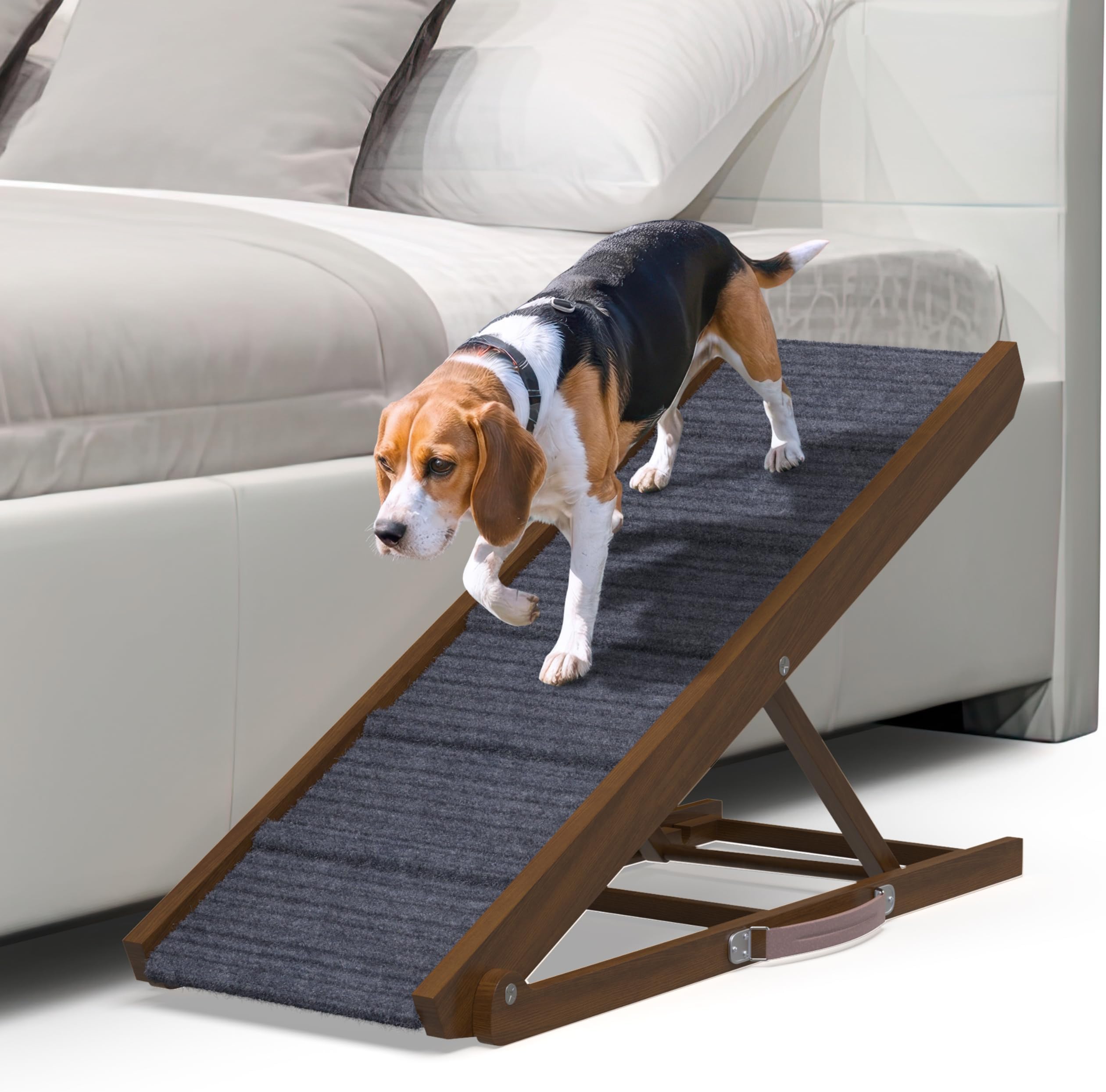 Amazon.com : Dog Cat Pet Ramp Stairs for Bed Car Couch Portable,Dog ...