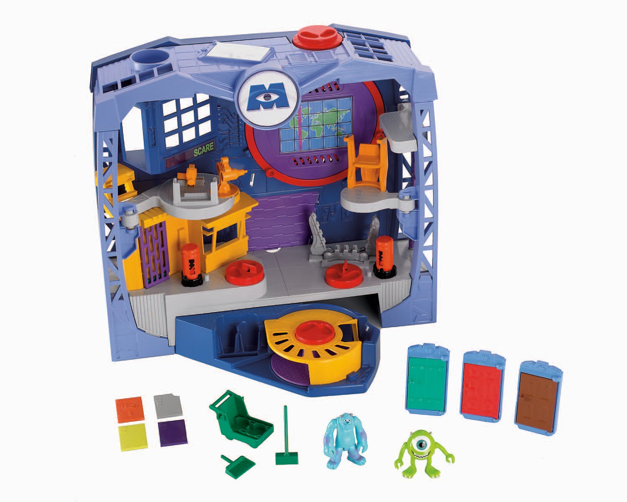 Fisher-Price Imaginext Monsters University Monsters, Inc. Scare Factory ...