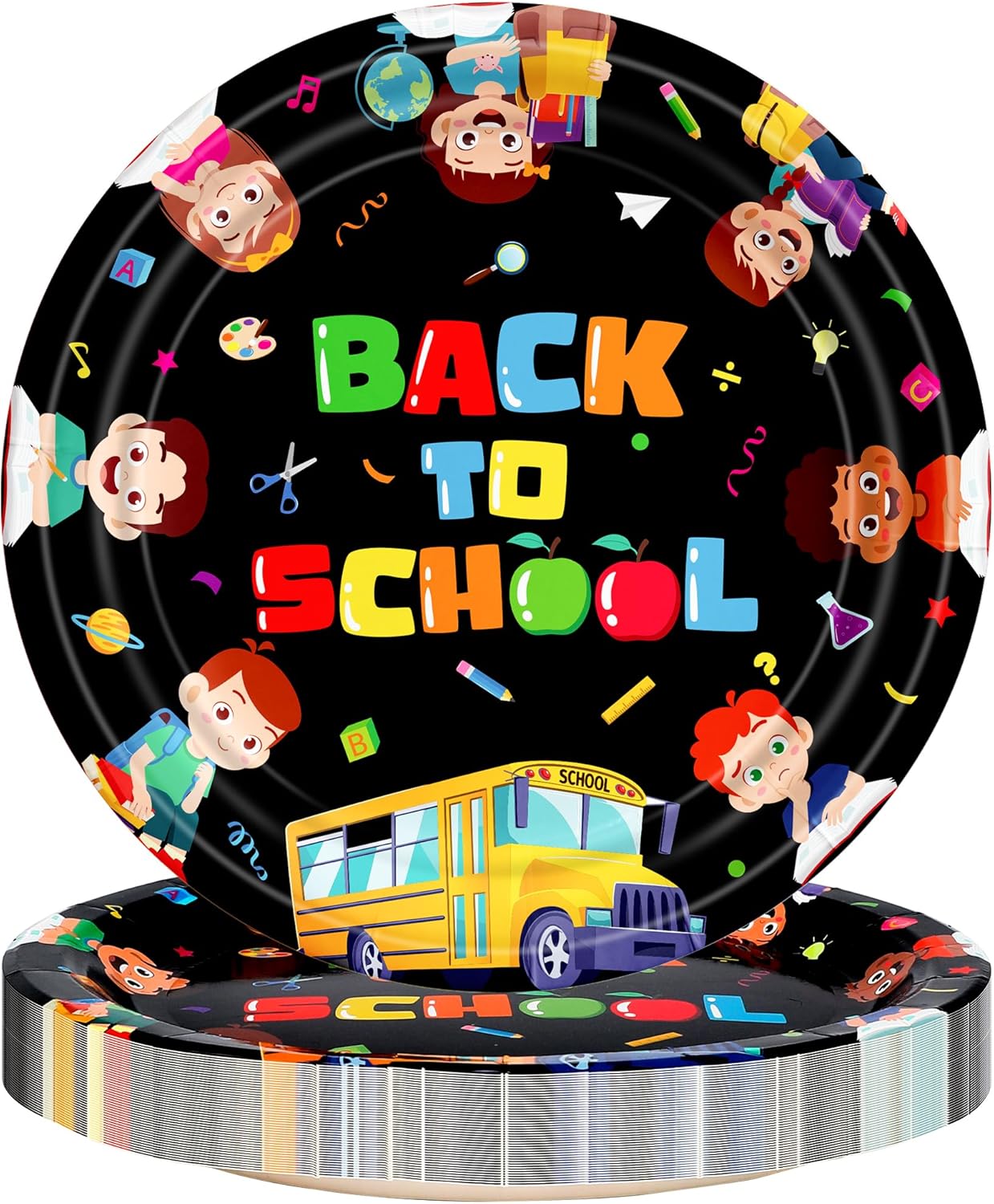 Amazon.com: QZYL 30 PCS Back to School Supplies, Happy Back to Scool ...