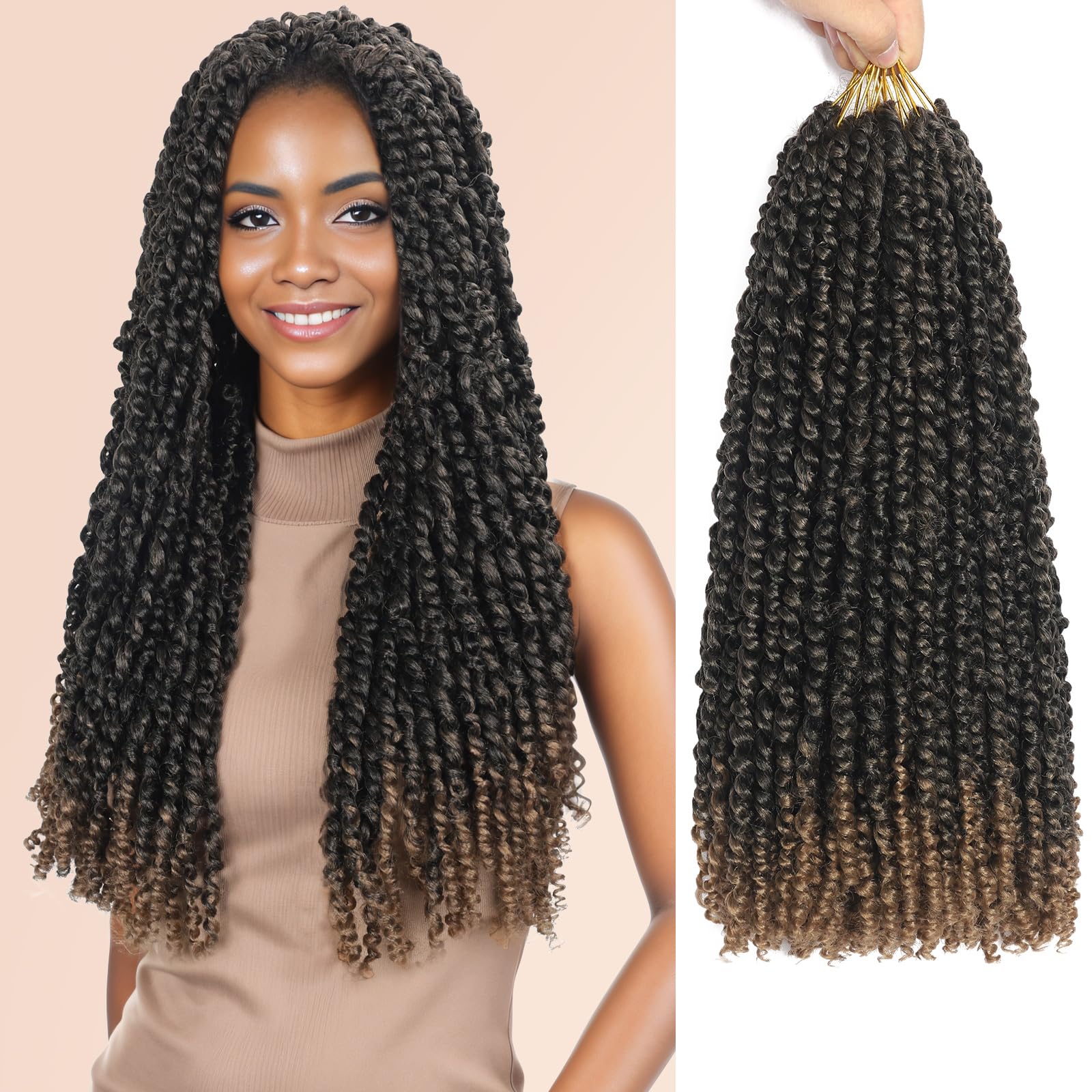 Amazon.com : 14 Inch Passion Twist Hair T27# 8 Packs Passion Twist ...