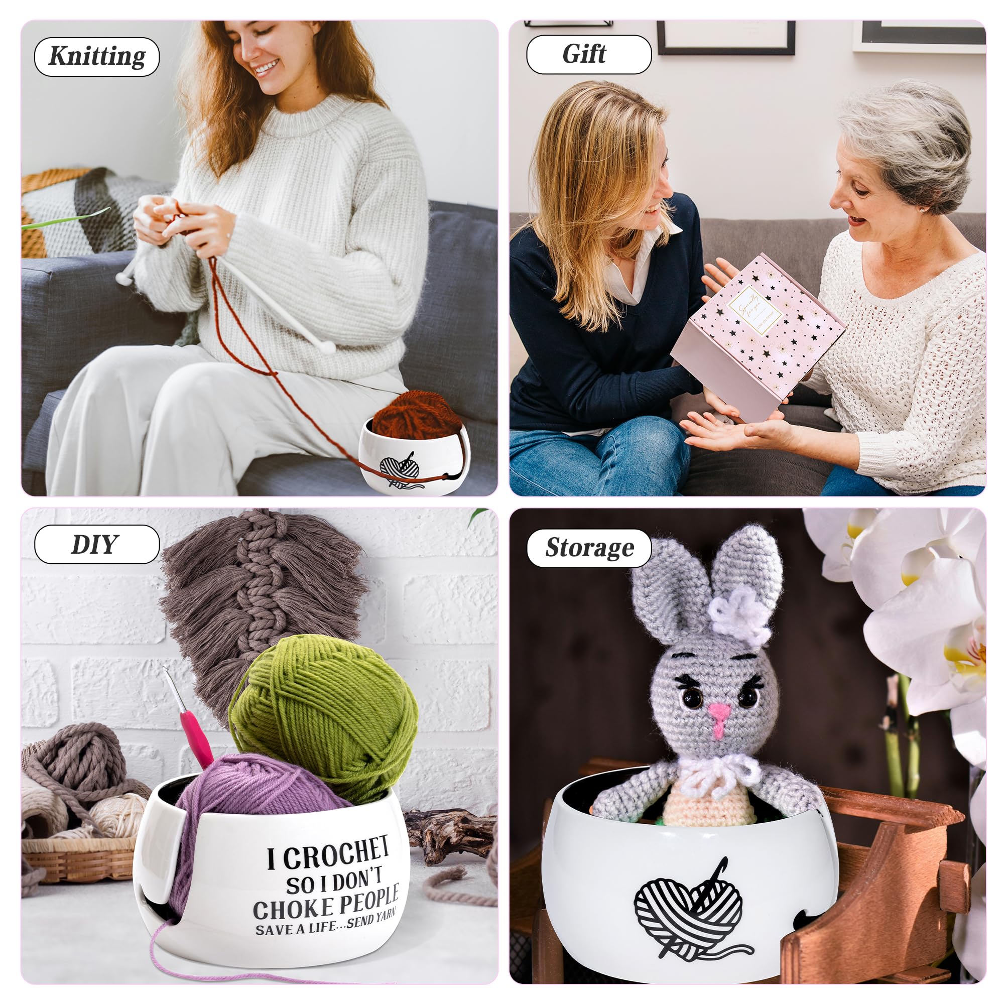 Funny Yarn Bowls