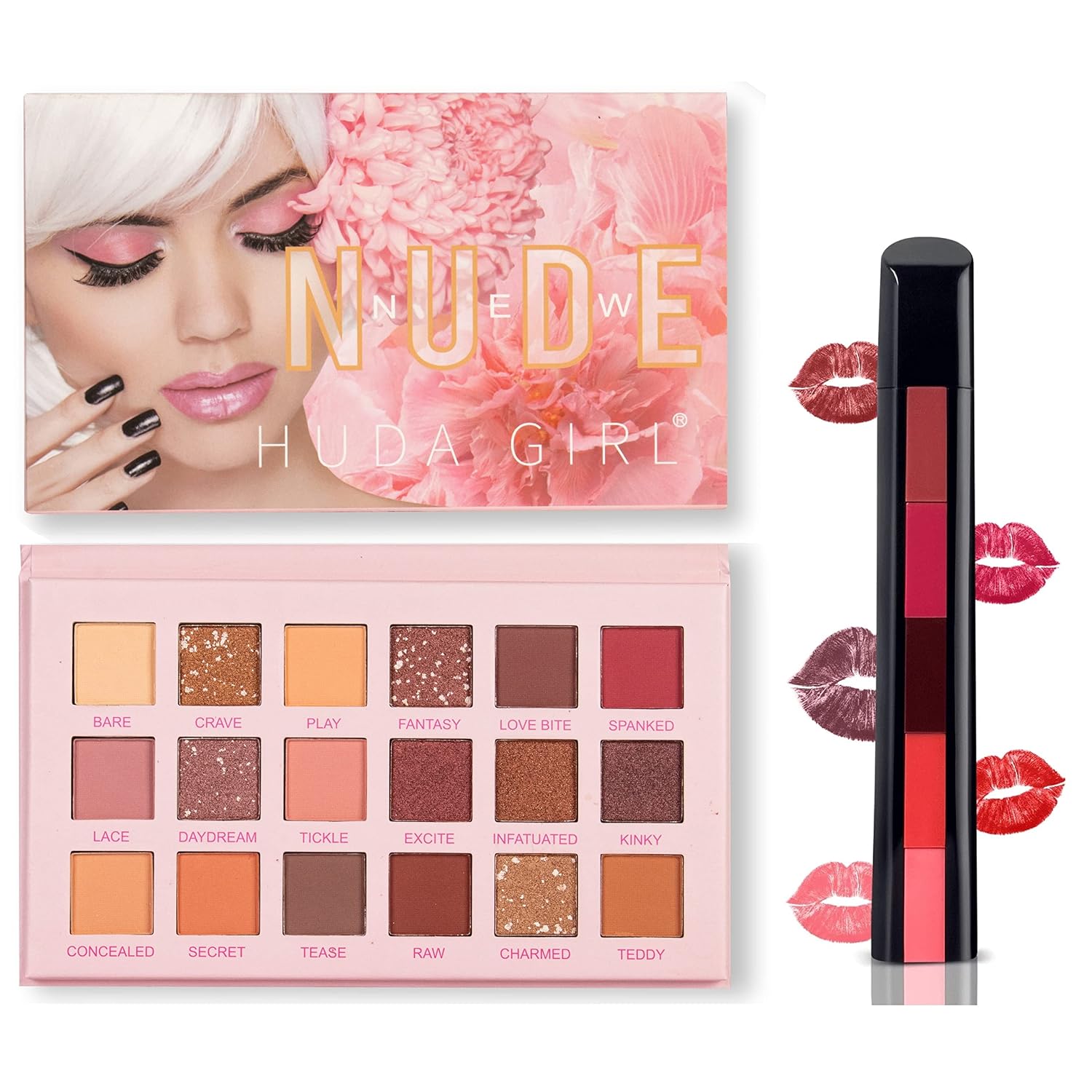 Buy Urban SS Makeup Kit for Girls, Lipstick Combo Set Fab 5 in 1 Red ...