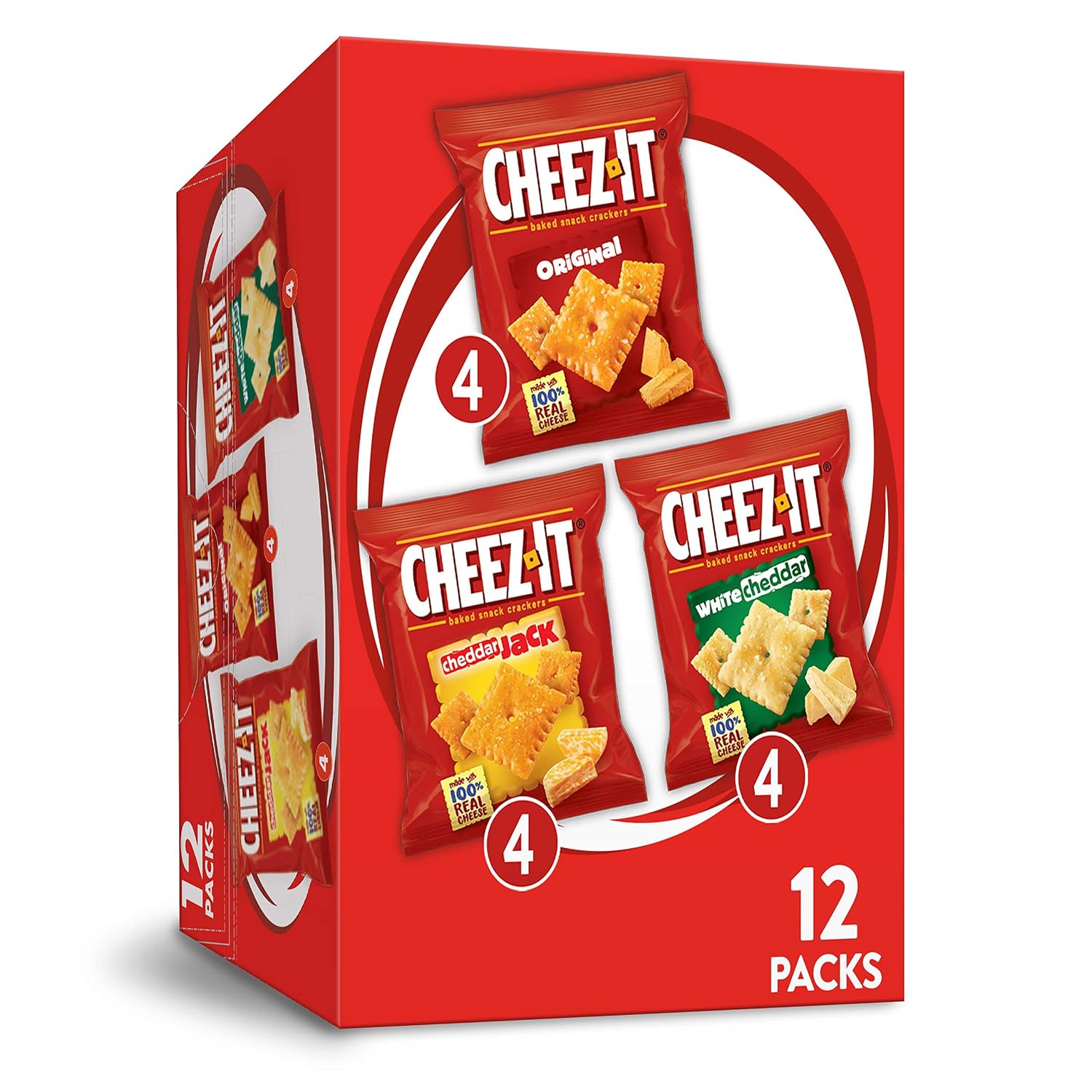 Amazon.com: Cheez-It Cheese Crackers, Baked Snack Crackers, Office and ...