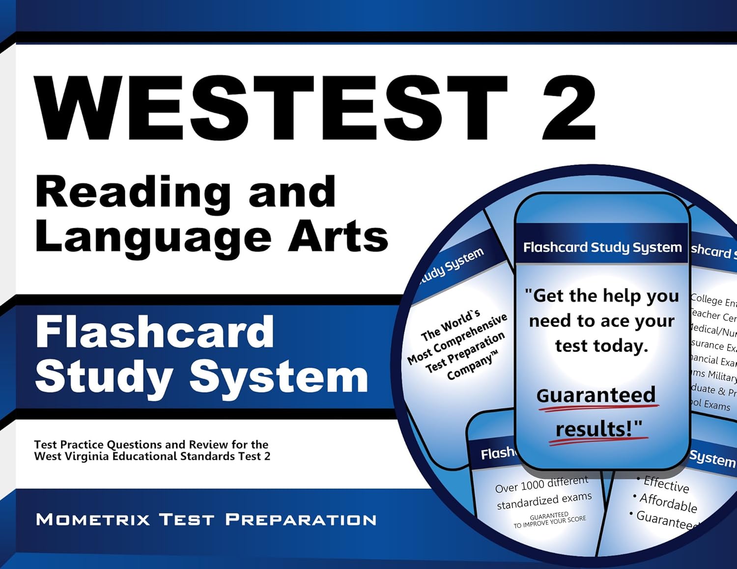 WESTEST 2 Reading and Language Arts Flashcard Study System: WESTEST 2 ...