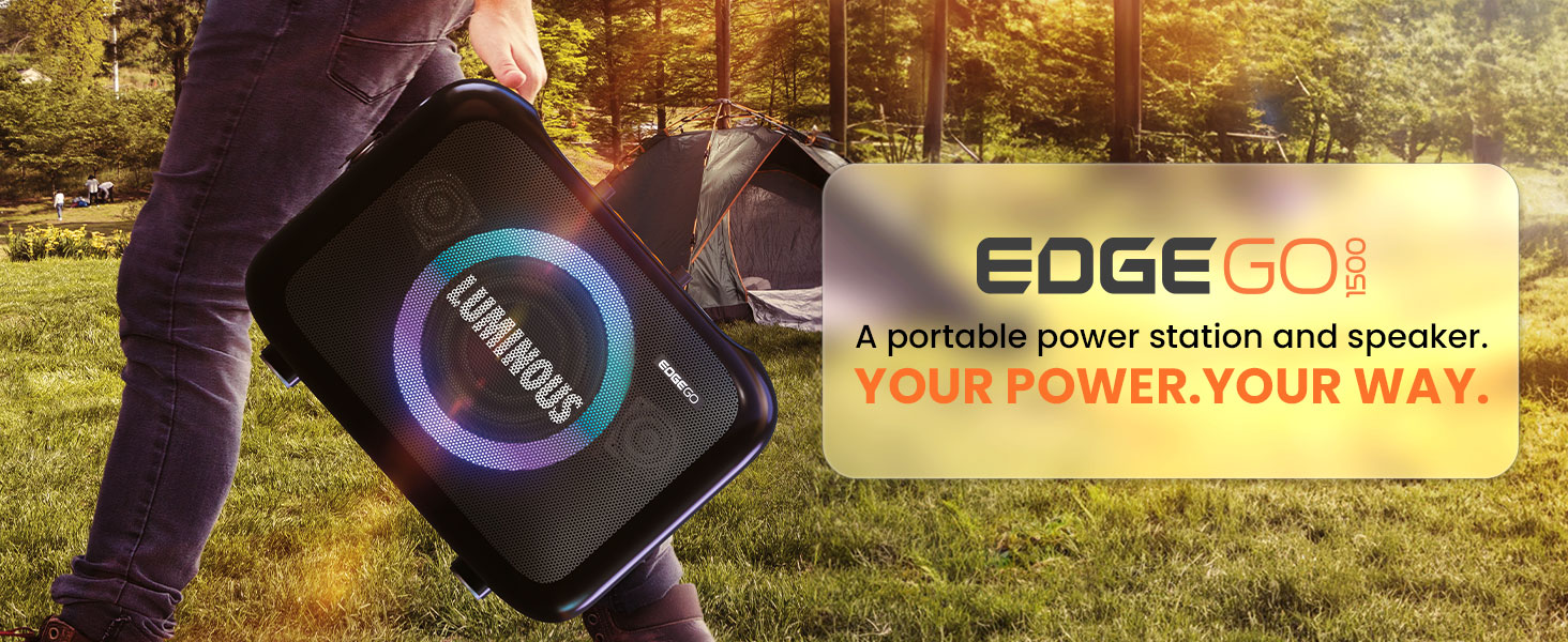 Watch Luminous Edge GO 1500 on Amazon Live