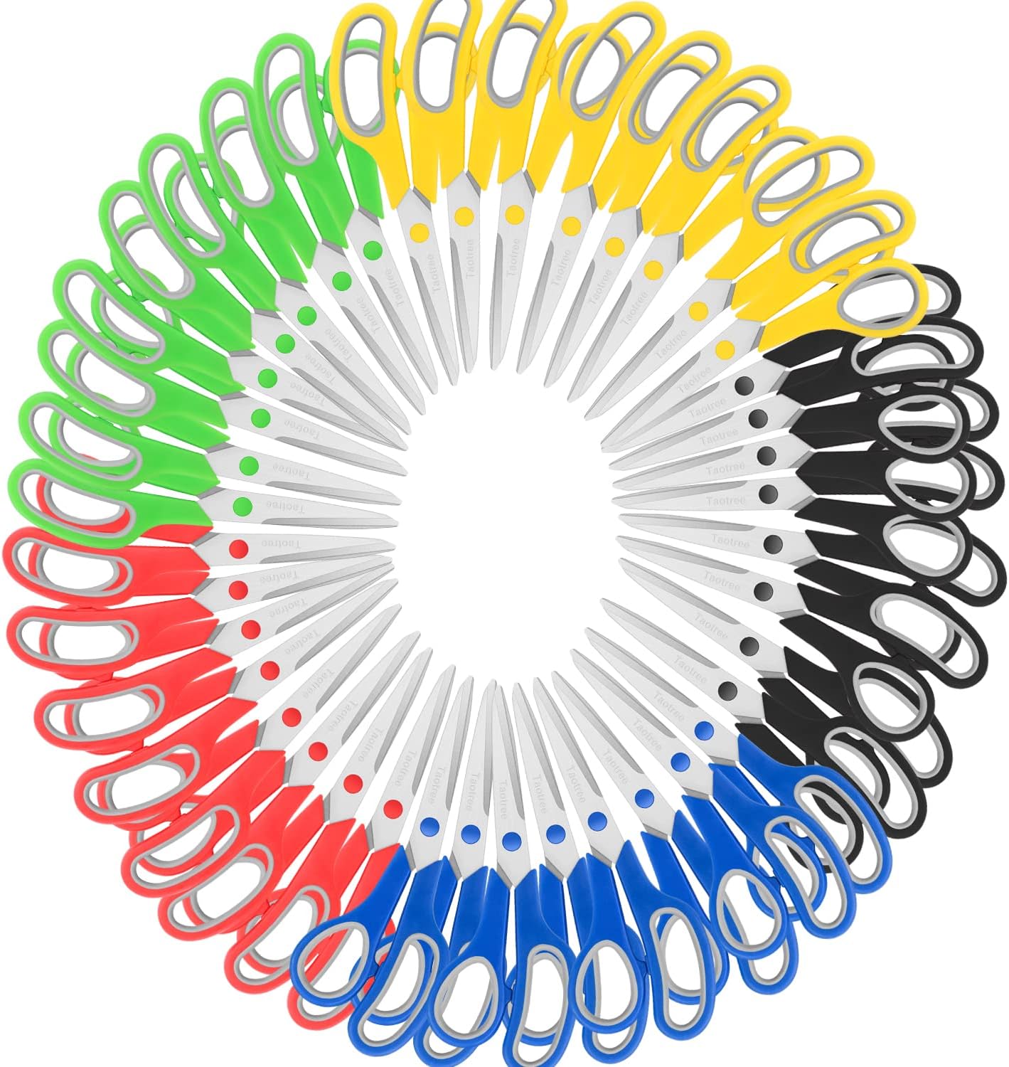 Amazon.com: WILLBOND 60 Pack Scissors Bulk 8 Multipurpose Professional ...